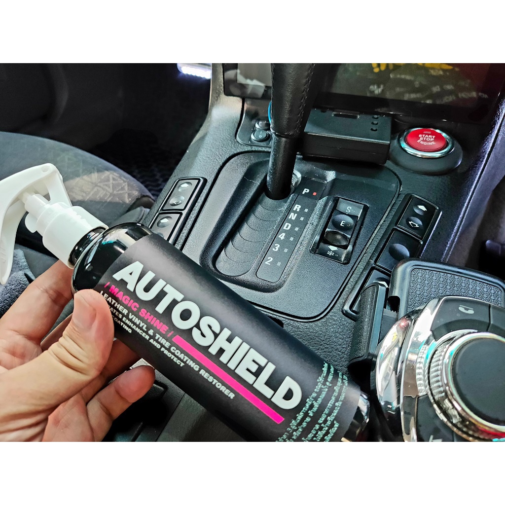 Autoshield Magic Shine น้ำยาเคลือบเบาะและคอนโซล เคลือบยางดำ เคลือบภายใน ...