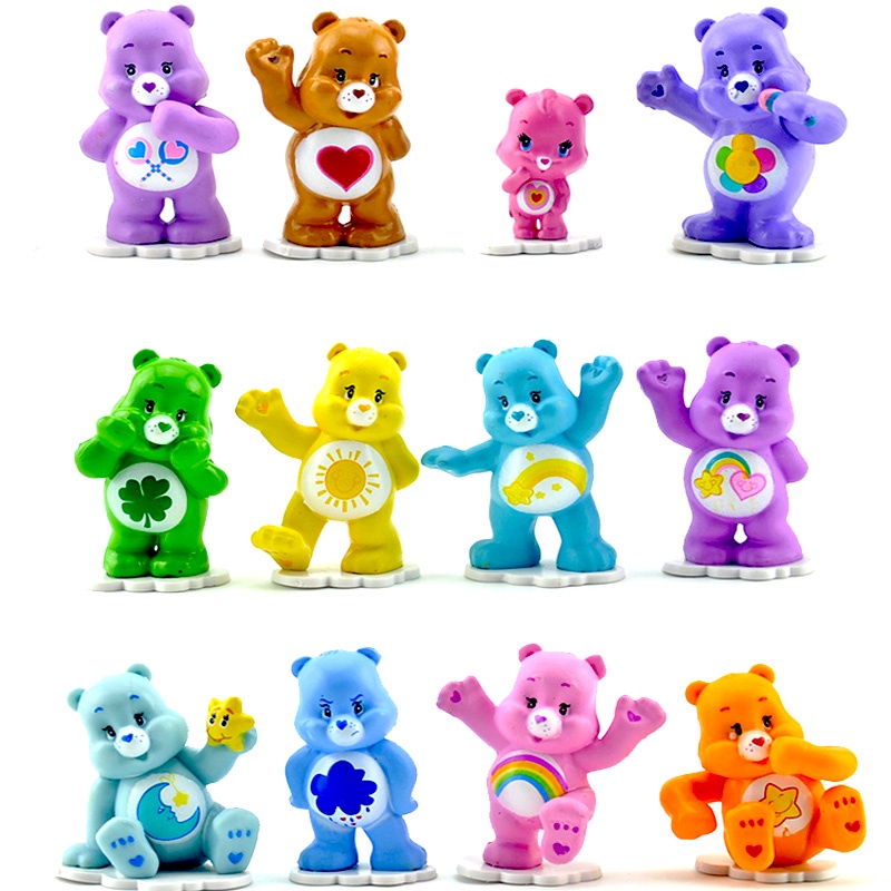 ตุ๊กตาฟิกเกอร์ Care Bears Sunshine Cheer Share Bears ขนาดเล็ก ของเล่น ...
