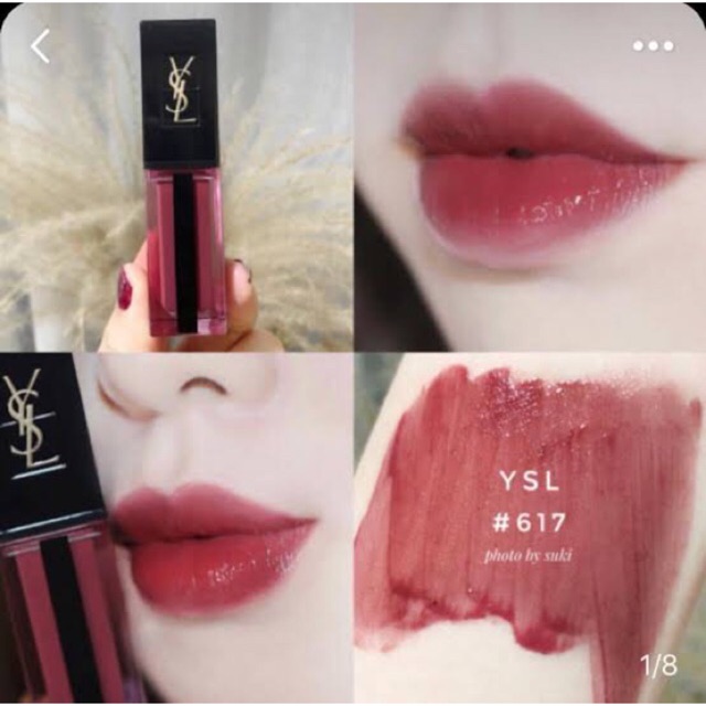 พร้อมส่ง Ysl water stain 617 ของแท้ 100% | Shopee Thailand