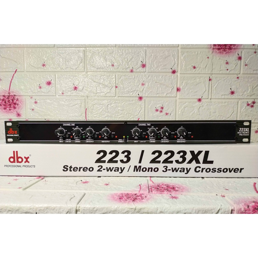 DBX 223XL crossover ครอสโอเวอร์ รุ่น 223 ครอส2ทางST //ครอส 3ทาง MONO ...