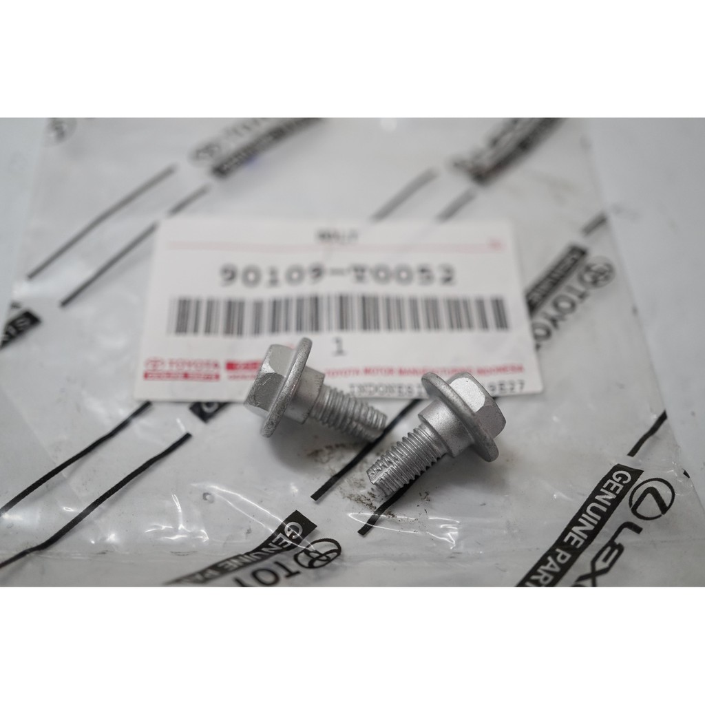 2ตัว 90109-T0052 น๊อตยึดฝาพลาสติกบนเครื่องยนต์สำหรับ Toyota Revo New ...