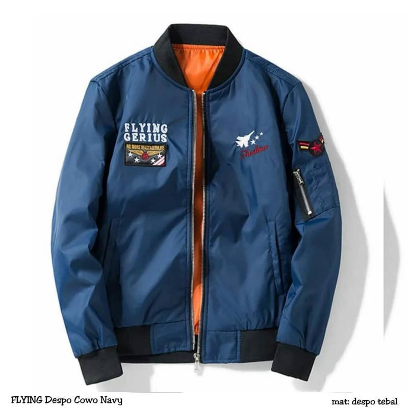 เครื่องบินทิ้งระเบิด || Todays Mens Bomber Jacket II Outdoor Pilot ...