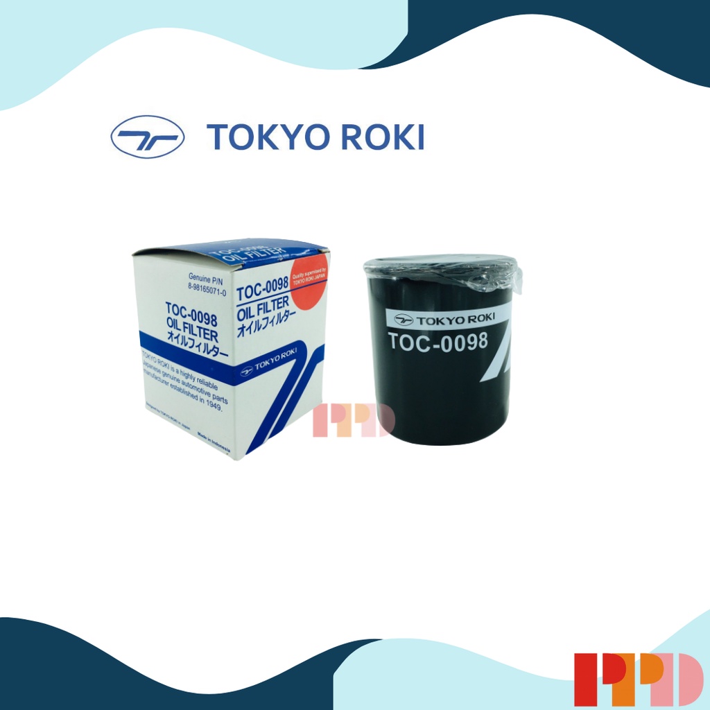 ราคาช่วงนี้ ไส้กรองเครื่องโตเกียวโรคิ TOKYO ROKI สำหรับ ISUZU DTF รหัส ...