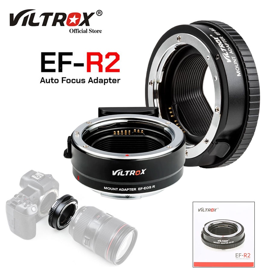 Viltrox EF-R2 Auto Focus Full Frame เลนส์อะแดปเตอร์ที่กำหนดเองแหวน ...