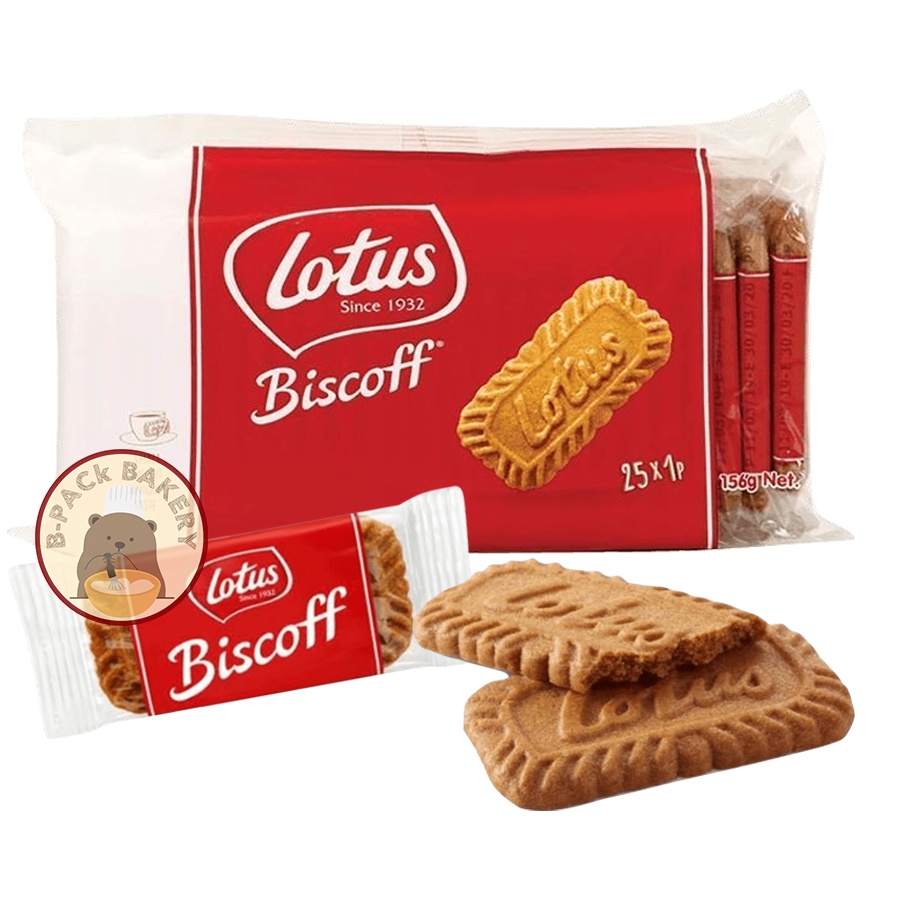 (โลตัส บิสกิต) โลตัส บิสคอฟ คาราเมลไลซ์ บิสกิต Lotus Biscoff ...