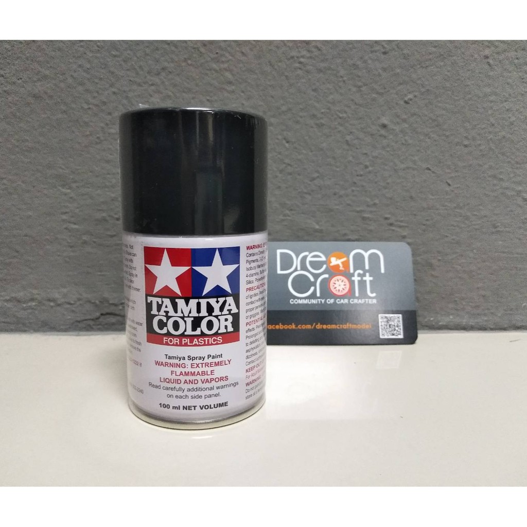 TAMIYA TS-63 NATO Black (สีสเปรย์ TS Spray DreamCraft Model) | Shopee ...