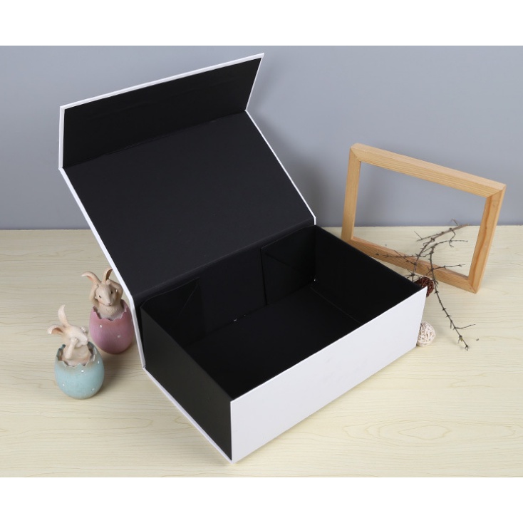 กล่องของขวัญCustom Matt Luxury Book Shae Gift ackage Box With Magnet ...