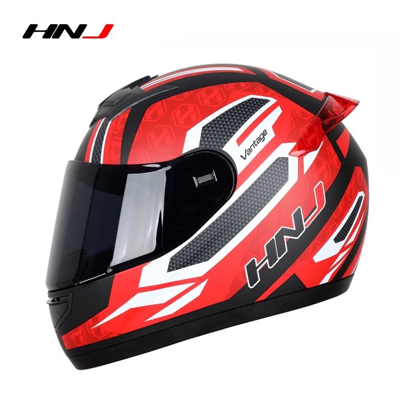 HNJ Full Face Helmet Motorcycle Electric Car Cool Couple | Shopee Thailand