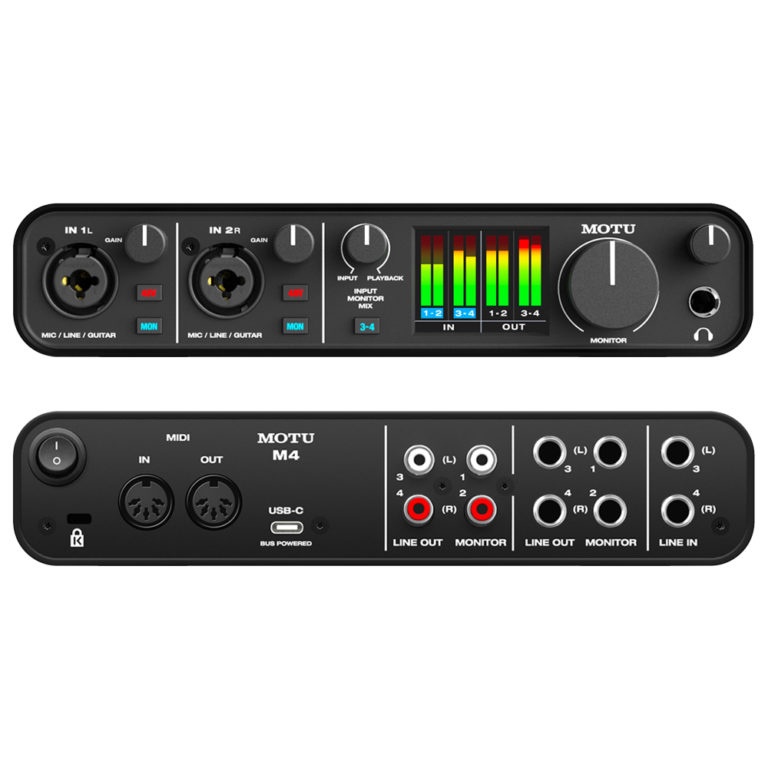 MOTU M2 / M4 / M6 USB-C Audio Interface ออดิโอ อินเตอร์เฟส | Shopee Thailand