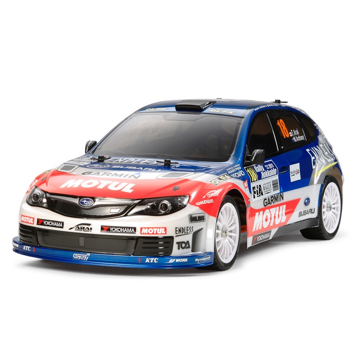 TAMIYA 58538 1/10 SCALE R/C 4WD HIGH PERFORMANCE RACING CAR SUBARU ...