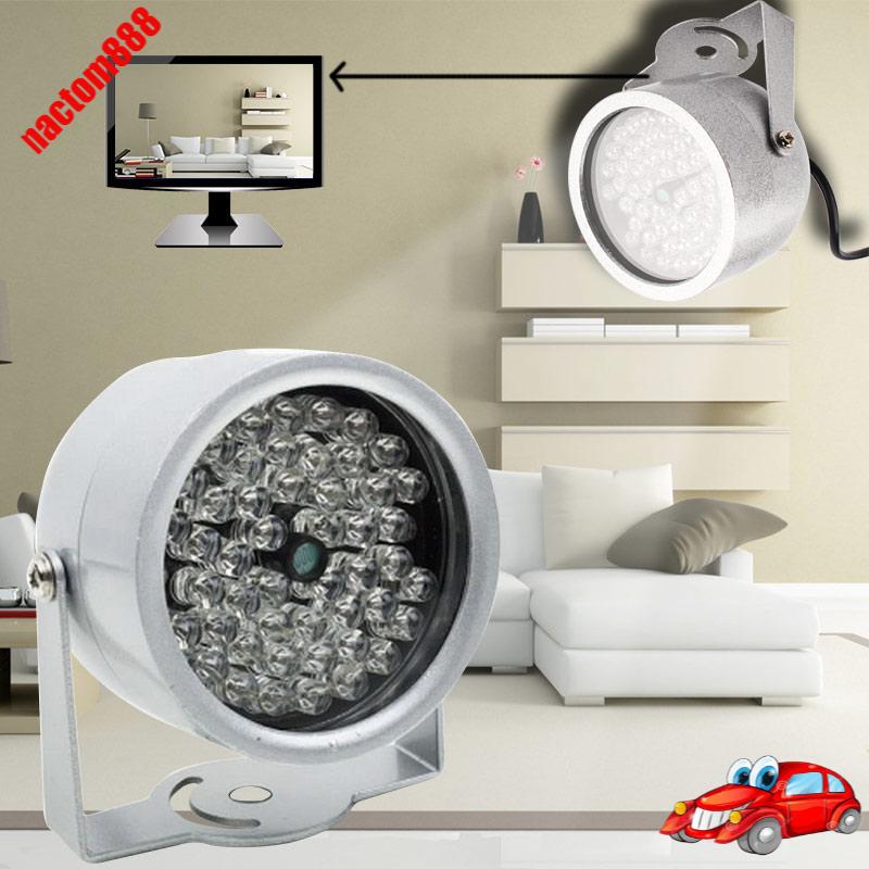 MM 48 LED IR อินฟราเรด Night vision กระจ่างโคมไฟ 20 เมตรสำหรับ IP กล้อง ...