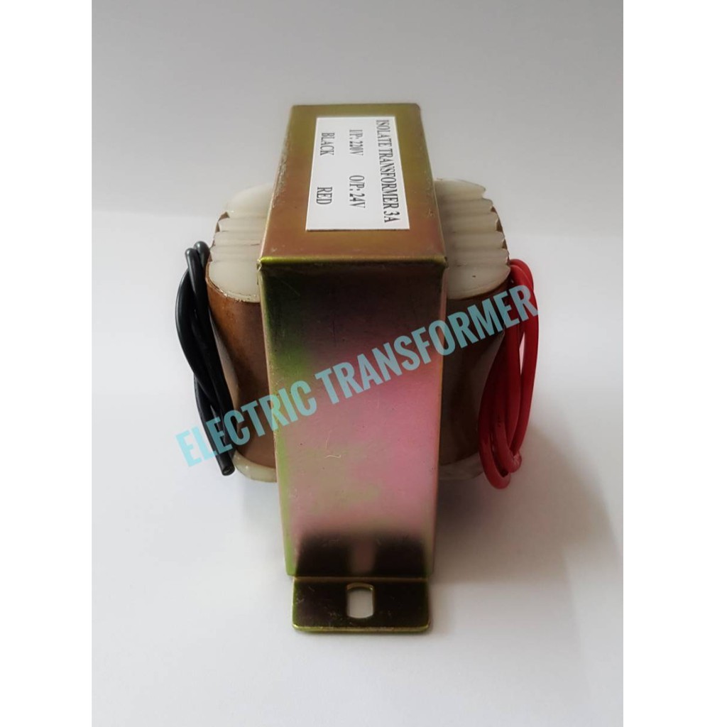 [[3A]] หม้อแปลง 220/24VAC 3A TRANSFORMER INPUT220VAC OUTPUT 24VAC 3A ...