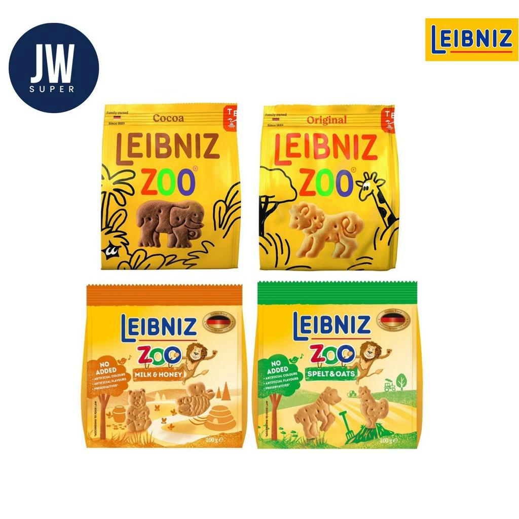 Leibniz Zoo Original Butter Biscuits Cocoa Jungle Milk&Honey Spelt&Oat ...