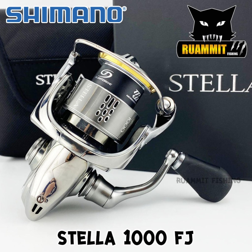 รอกตกปลา รอกสปินนิ่ง SHIMANO STELLA 1000 FJ (2018) MADE IN JAPAN ของแท้ ...