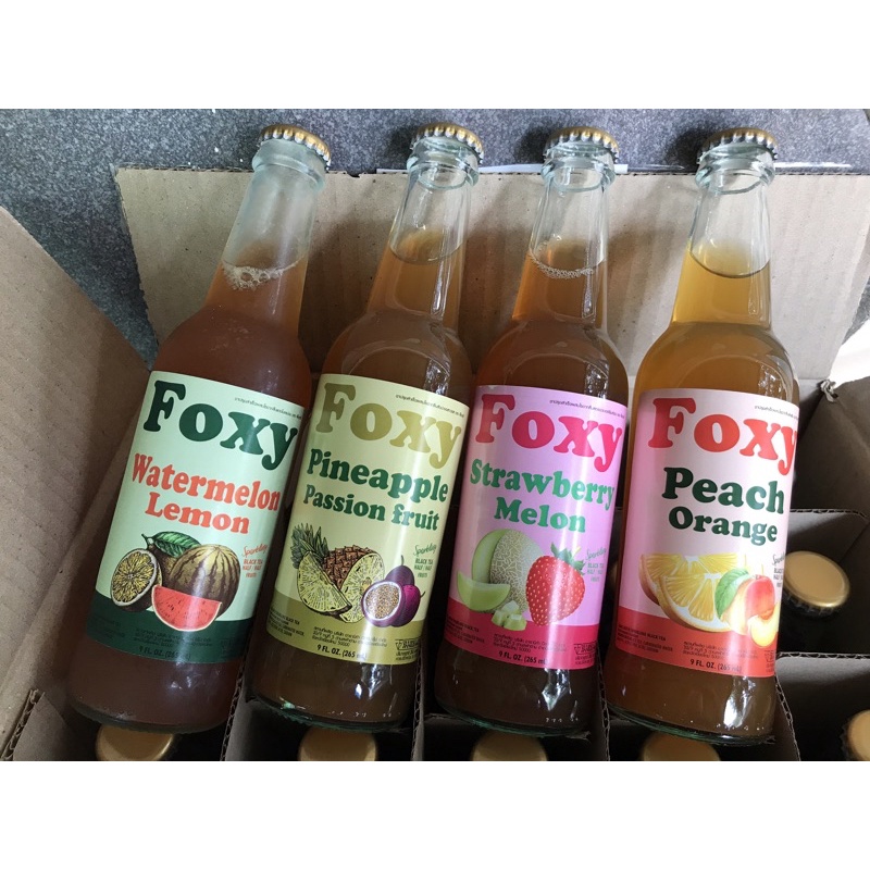 Castown Craft Soda Foxy Fruit Tea Soda คาสทาวน์ คราฟท์โซดา ฟ็อกซี่ ชา ...