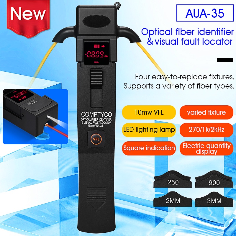 Optical fiber identifier Aua-40/AUA-35โหมดเดียวมัลติโหมดสี่ในหนึ่ง ...