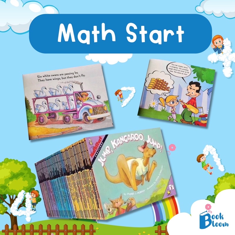 ส่งฟรี!! หนังสือชุด Mathstart หนังสือนิทานสอนเลข สอนคณิตสาสตร์ แนะนำ!! | Shopee Thailand