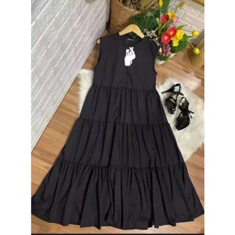 KATUN SHAKILA ภายในชุด/SLEEVELESS LONG DRESS/SHAKILA COTTON MATERIAL ...