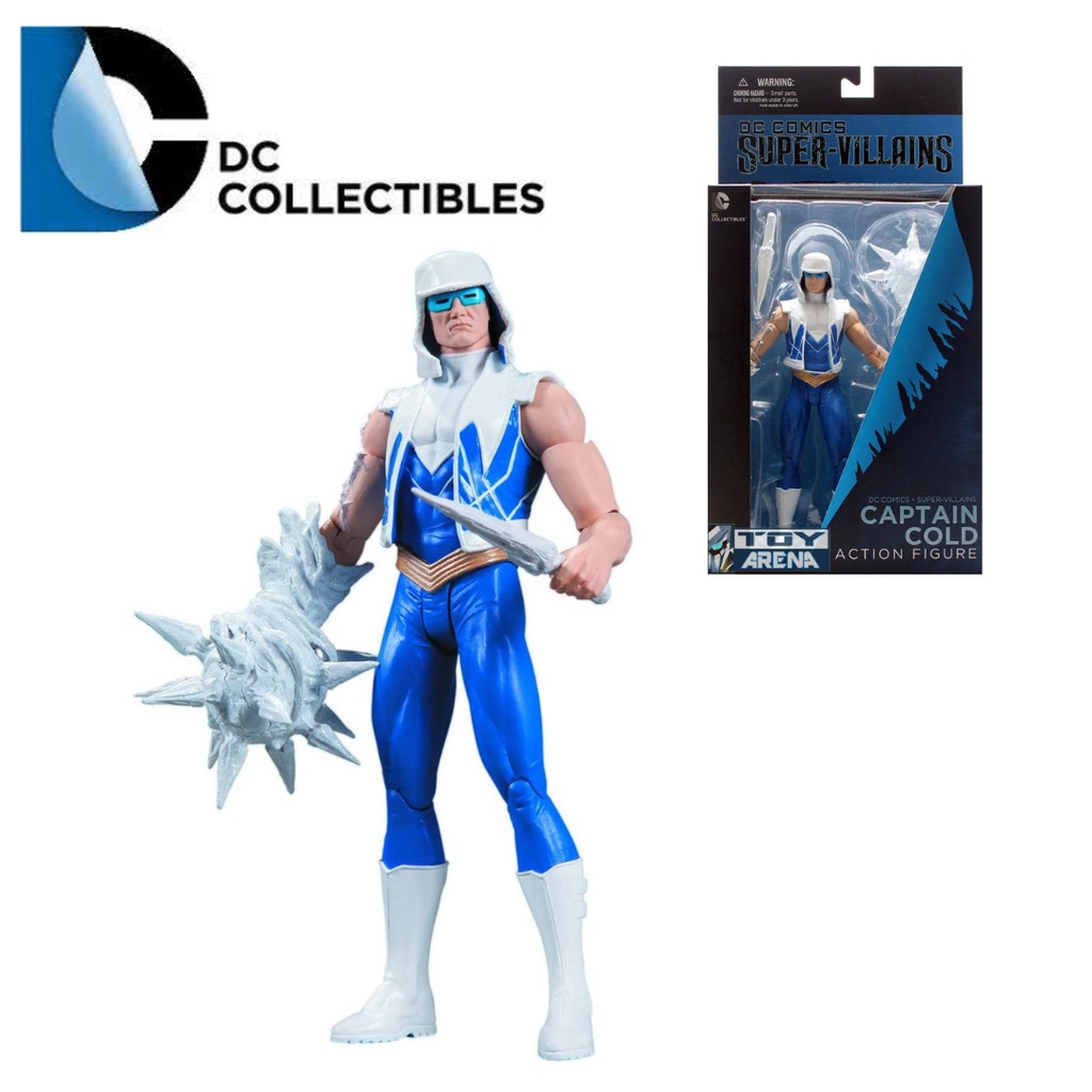DC Collectibles Dc Comics - Super Villains - Captain Cold Figure ...