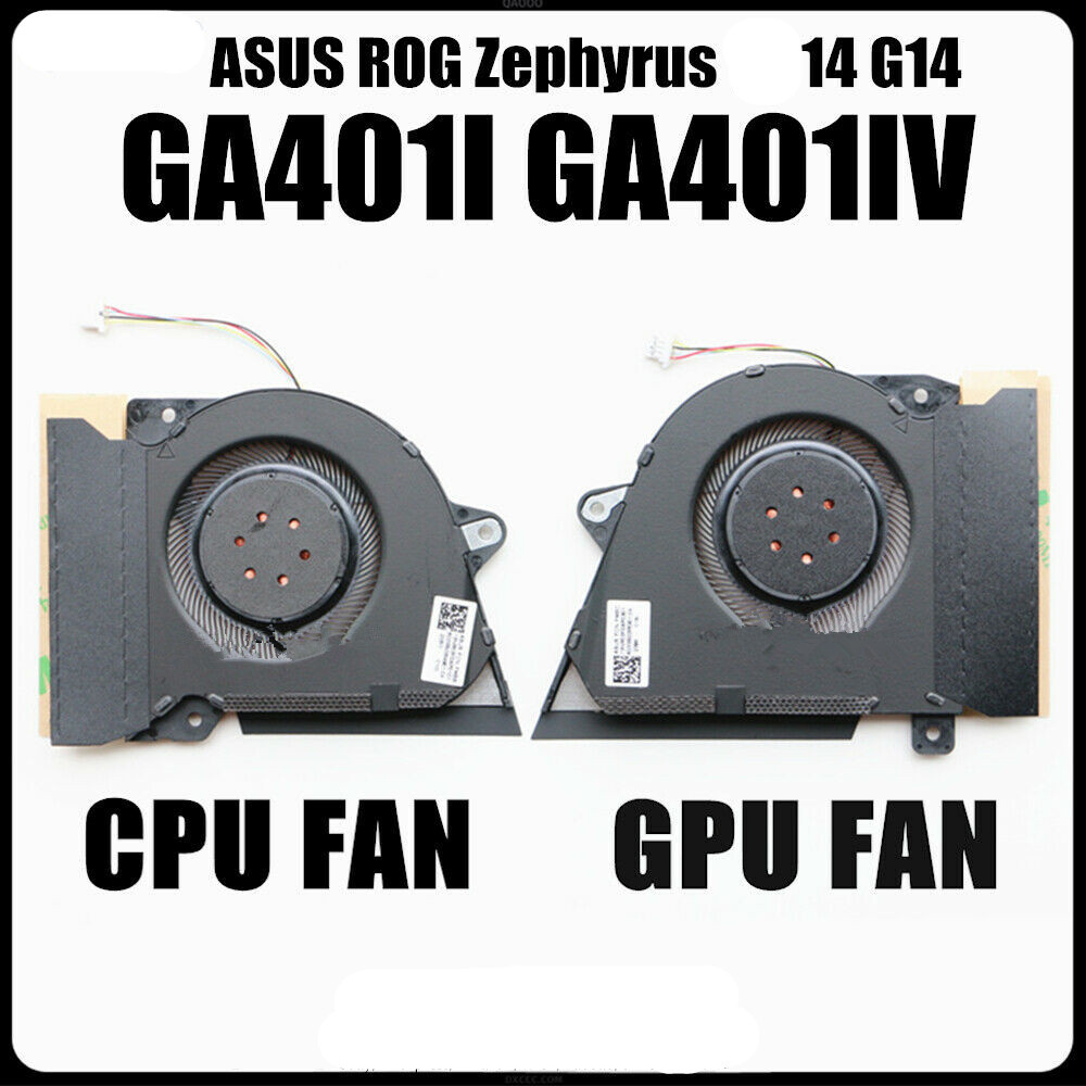 พัดลมสําหรับ ASUS ROG Zephyrus G14 GA401I GA401IV CPU & GPU COOLING พัด ...