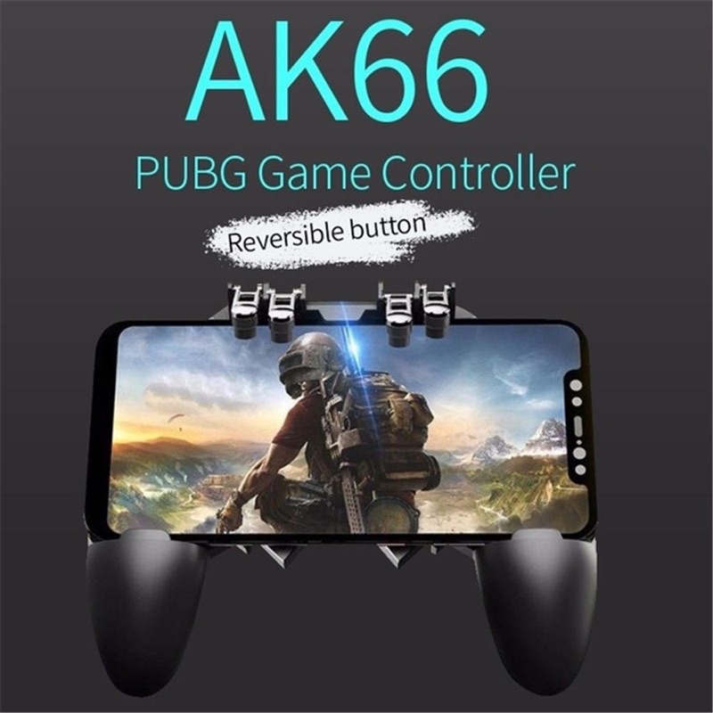 [พร้อมส่ง] AK-66 จอยเล่น PUBG 4 ปุ่มใช้งาน ใหม่ล่าสุด ด้ามจับ PUBG AK66 ...