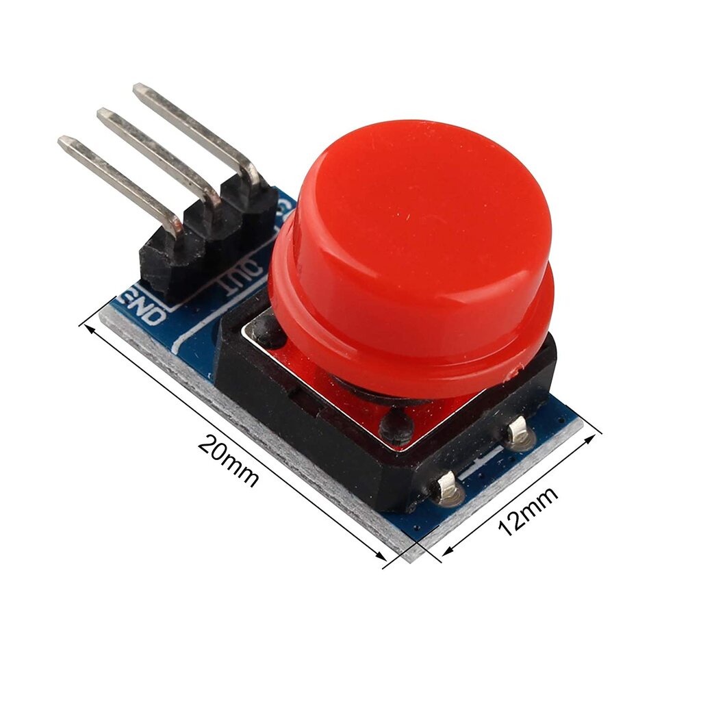 โมดูล ปุ่มกดขนาดใหญ่ button module high level output | Shopee Thailand