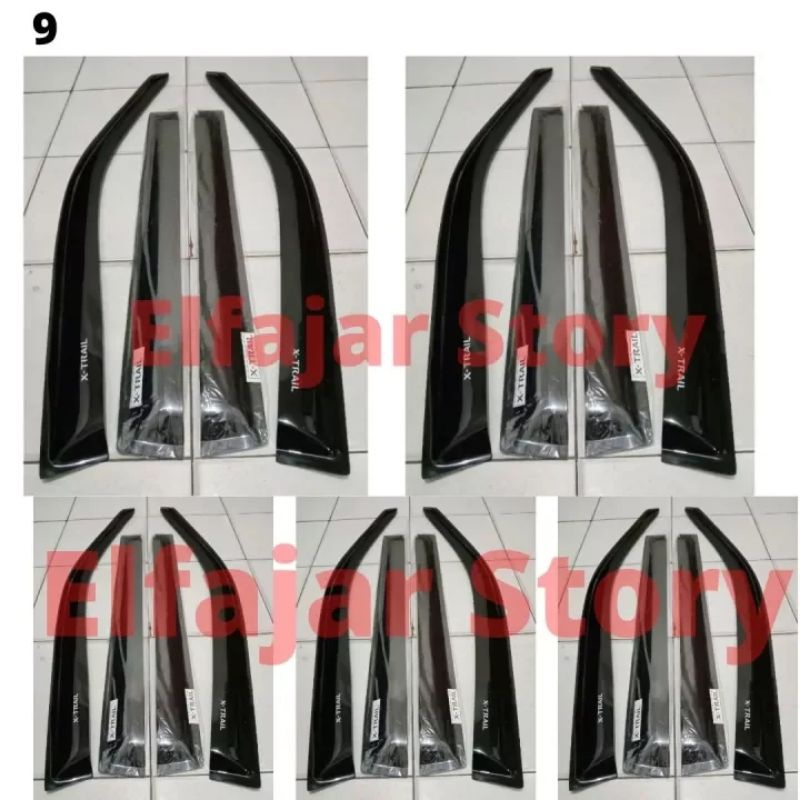 Nissan Xtrail Lama T30 Water Gutters 2002-2007 รุ่น Slim | Shopee Thailand