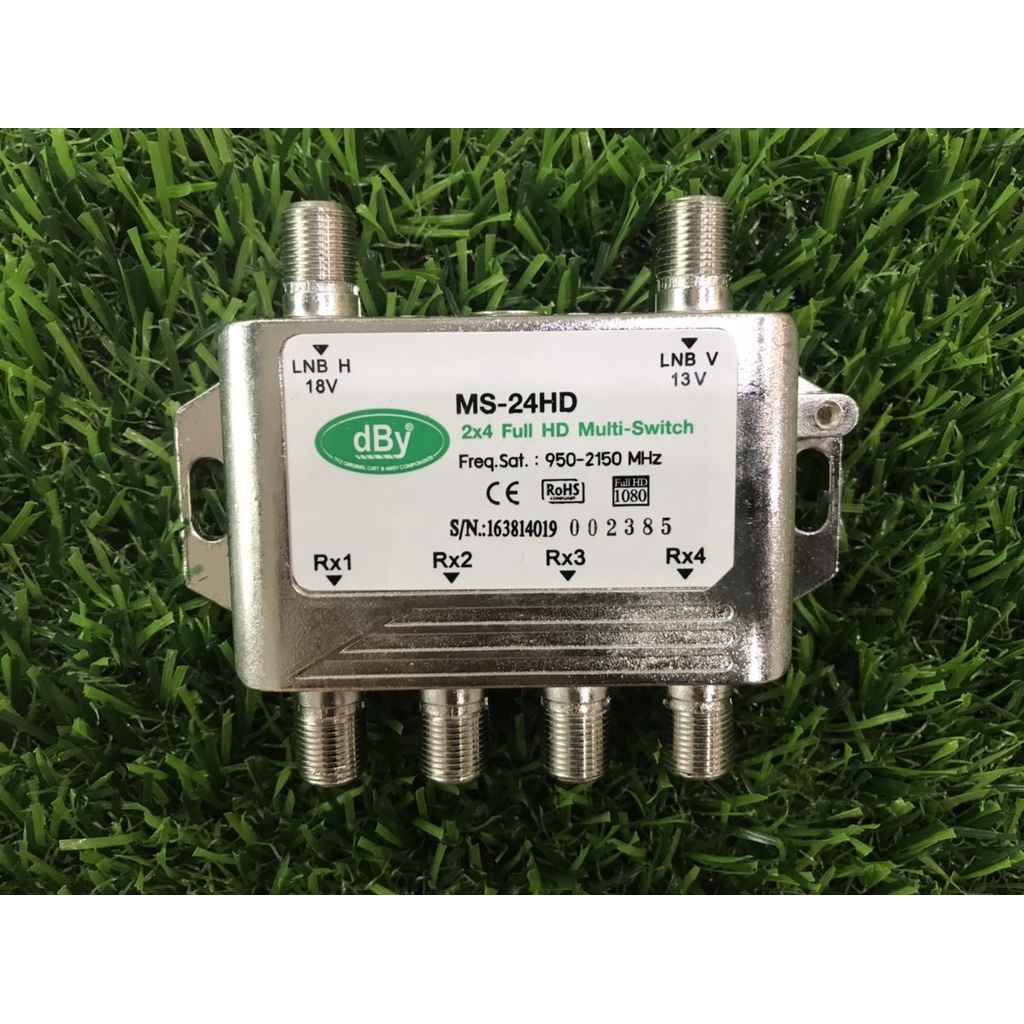 LEO-MS24HD Multiswitch 2x4 HD, high gain | Shopee Thailand