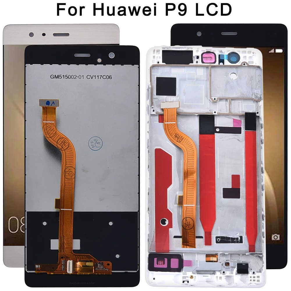 5.2 ทดสอบ LCD สําหรับ Huawei P9 LCD EVA-L09 L19 L29 จอแสดงผล LCD + หน้า ...