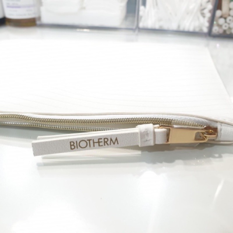 Biotherm cosmetics bag กระเป๋าซิป ไบโอเทิร์ม | Shopee Thailand