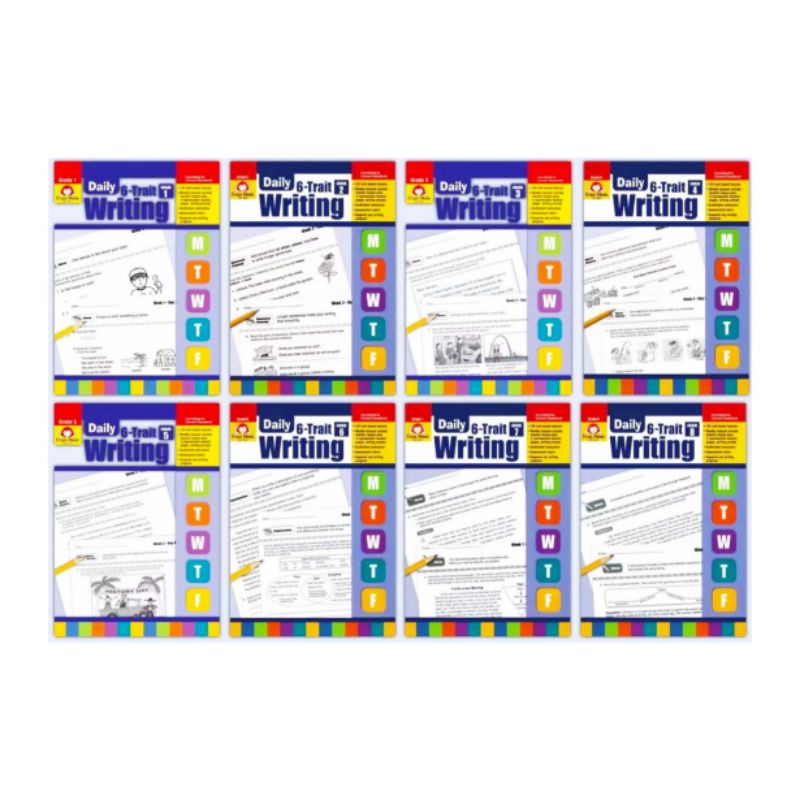 Evan Moor Daily 6-Trait Writing for Grade 1- Grade 8 (พร้อมส่ง ...