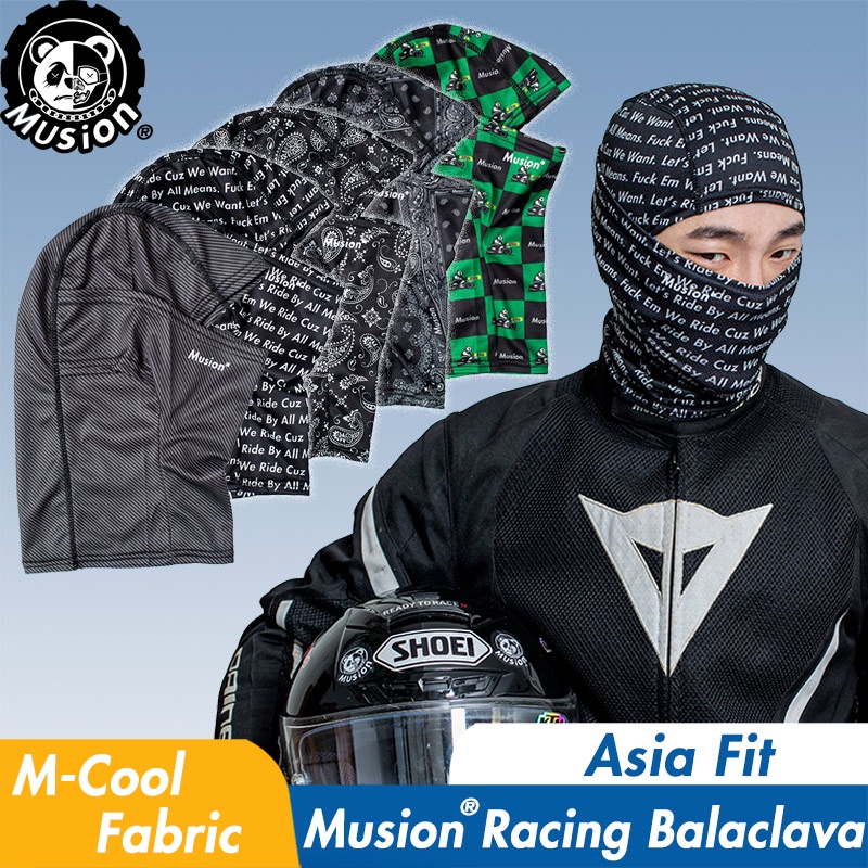 Musion Racing Balaclava Original แฟชั่นพิมพ์ Face Mask Bandana Headwear ...
