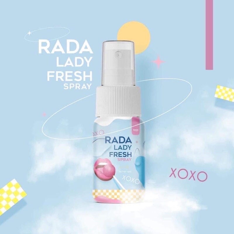 RADA LADY FRESH SPRAY เลดี้สเปรย์ สเปรย์ฉีดหลี สเปรย์หลีหวาน หลีหอม ...
