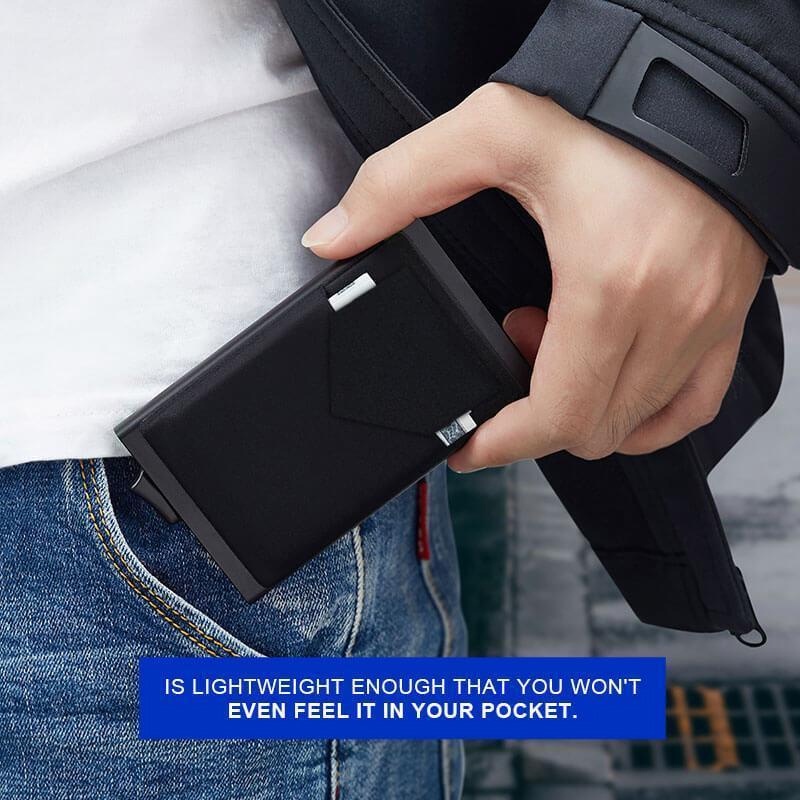 Automatic Pop-up Bank Card Box Card Holder RFID Credit Card Holder ...