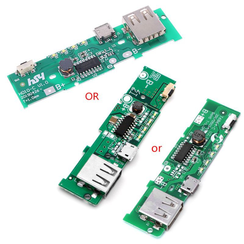 WER USB 5V 2A Mobile Phone Power Bank Charger PCB Board Module For ...