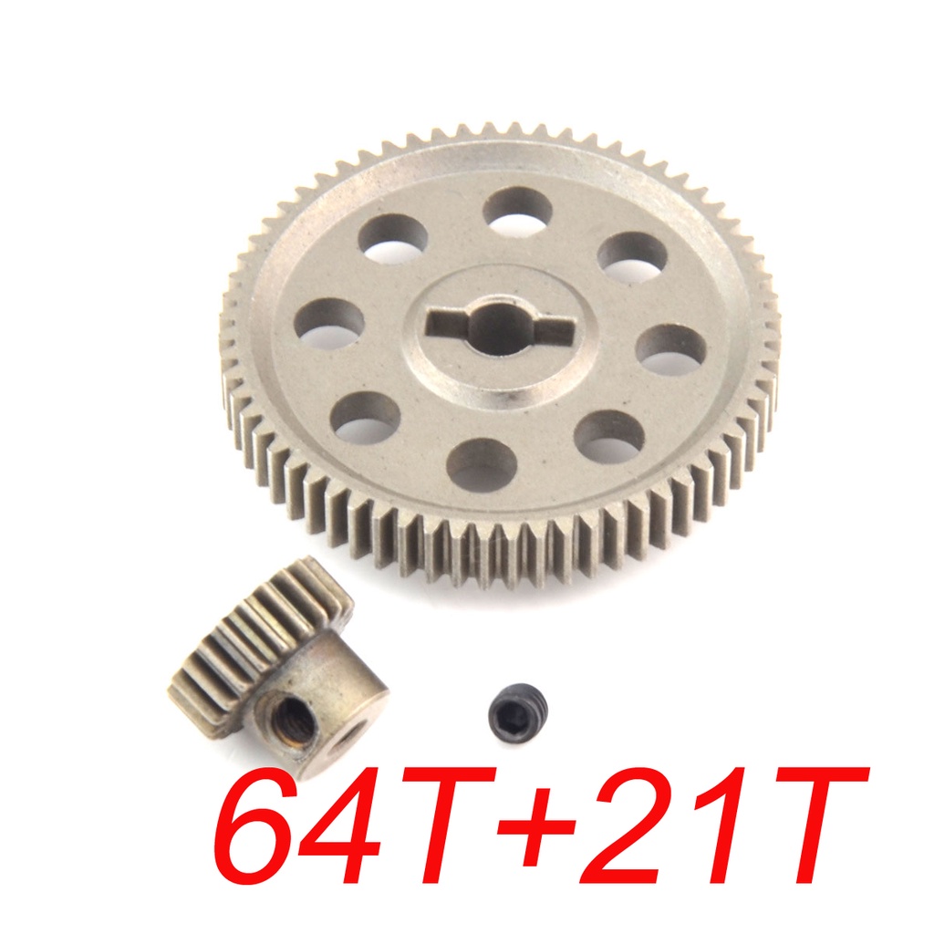 เฟืองมอเตอร์หลัก โลหะ 11184 64T 11181 17T 19T 21T 23T 26T 1/10 สําหรับ ...