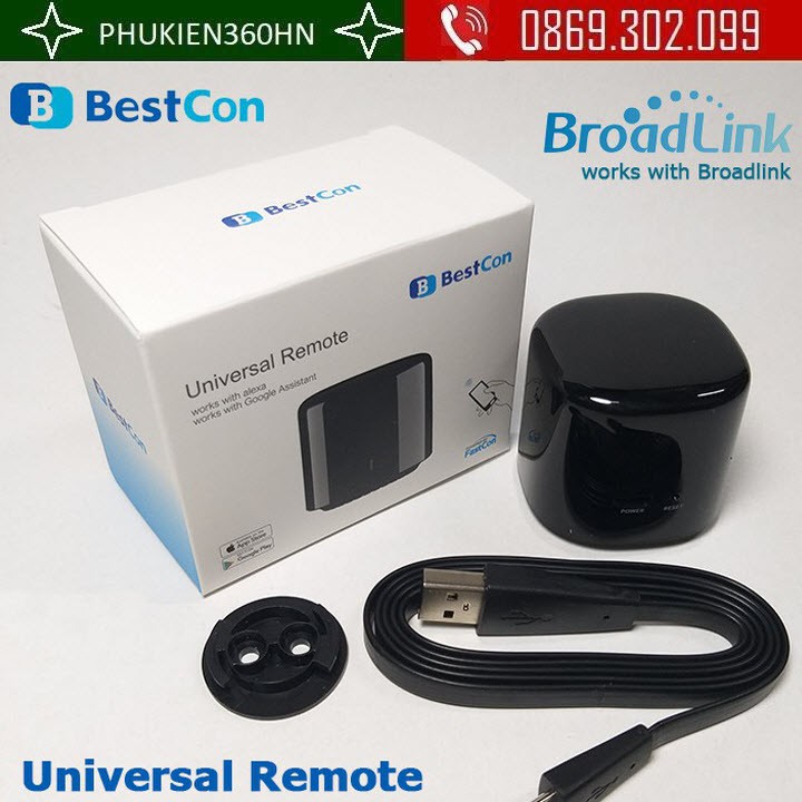 Broadlink BestCon RM4C คอนโทรลเลอร์อินฟราเรดอัจฉริยะขนาดเล็ก | Shopee ...