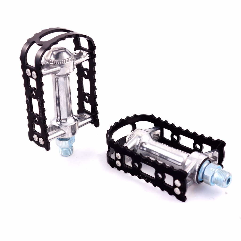 Made in Japan MKS Classic Retro Aluminium Alloy Mountain Bike Bike Bike Bike Black Pedal BM-7 9/ ...