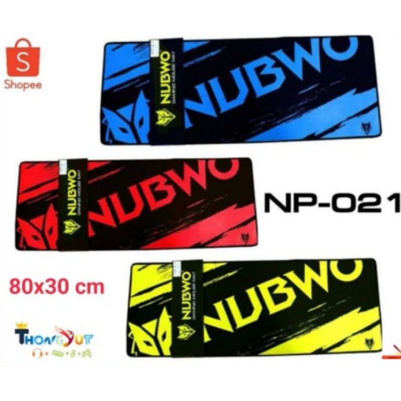 Nubwo Mousepad Speed NP021/ Razeak Mouse Pad RP-02 สามารถวางคีบอร์ดและ ...