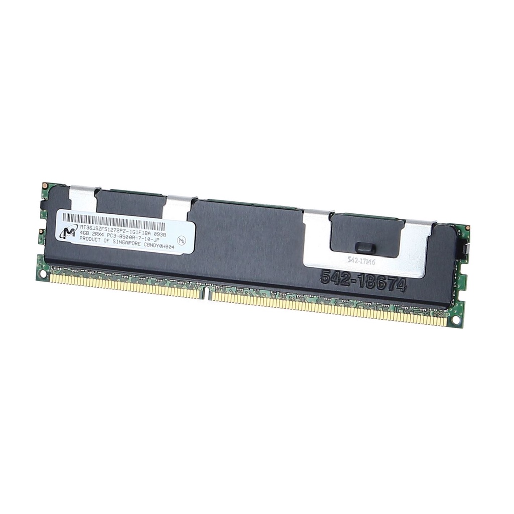 RAM Server DDR3 4GB 2Rx4 16GB PC3L-12800R Micron BUS 1600 PC3-10600R HP PC3-8500R ECC RDIMM ...