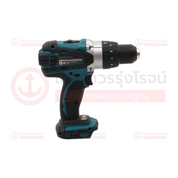 MAKITA DDF458 สว่านไร้สาย 13mm 18v งานหนัก 91/58nm XPT รุ่น DDF458Z ...