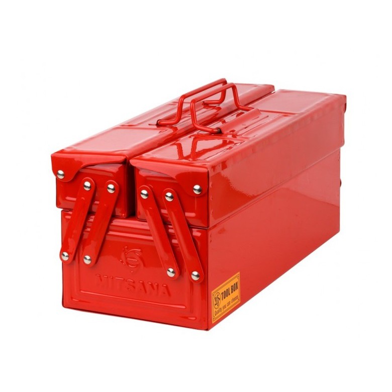 กล่องเครื่องมือ Tool Box 14 นิ้ว 2 ชั้น ตรา MITSANA สำหรับใช้ใส่และเก็บ ...