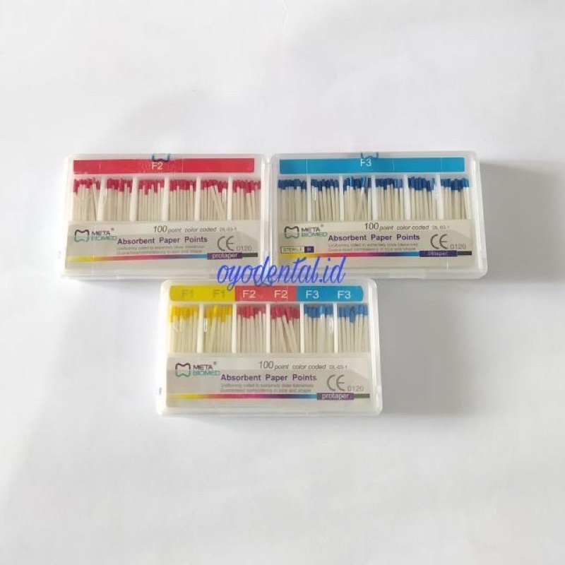 Dental Paper point F1 F2 F3 F4 F5 คละ/กระดาษจุดโปรตาเปอร์ | Shopee Thailand