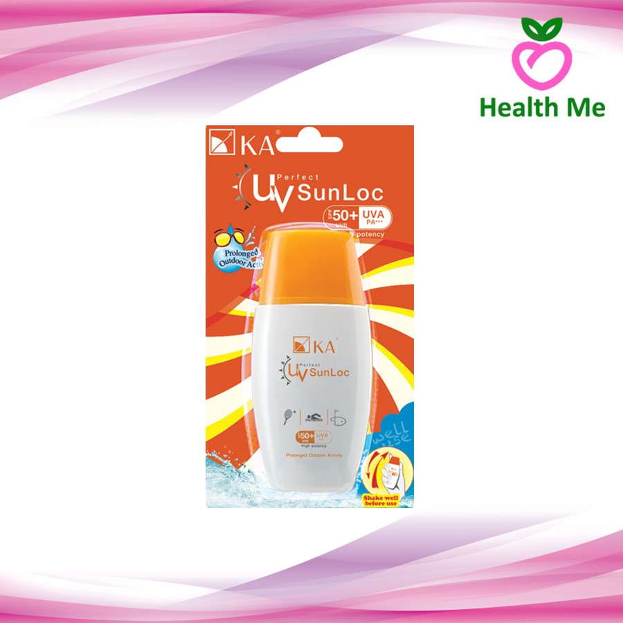 KA UV PERFECT SUNLOC SPF50+ PA+++30ml. เค.เอ ยูวีเพอร์เฟค ซันล็อค เอสพี ...