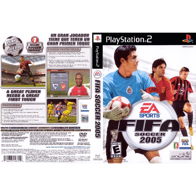 FIFA SOCCER 2005 [PS2 US : DVD5 1 Disc] | Shopee Thailand