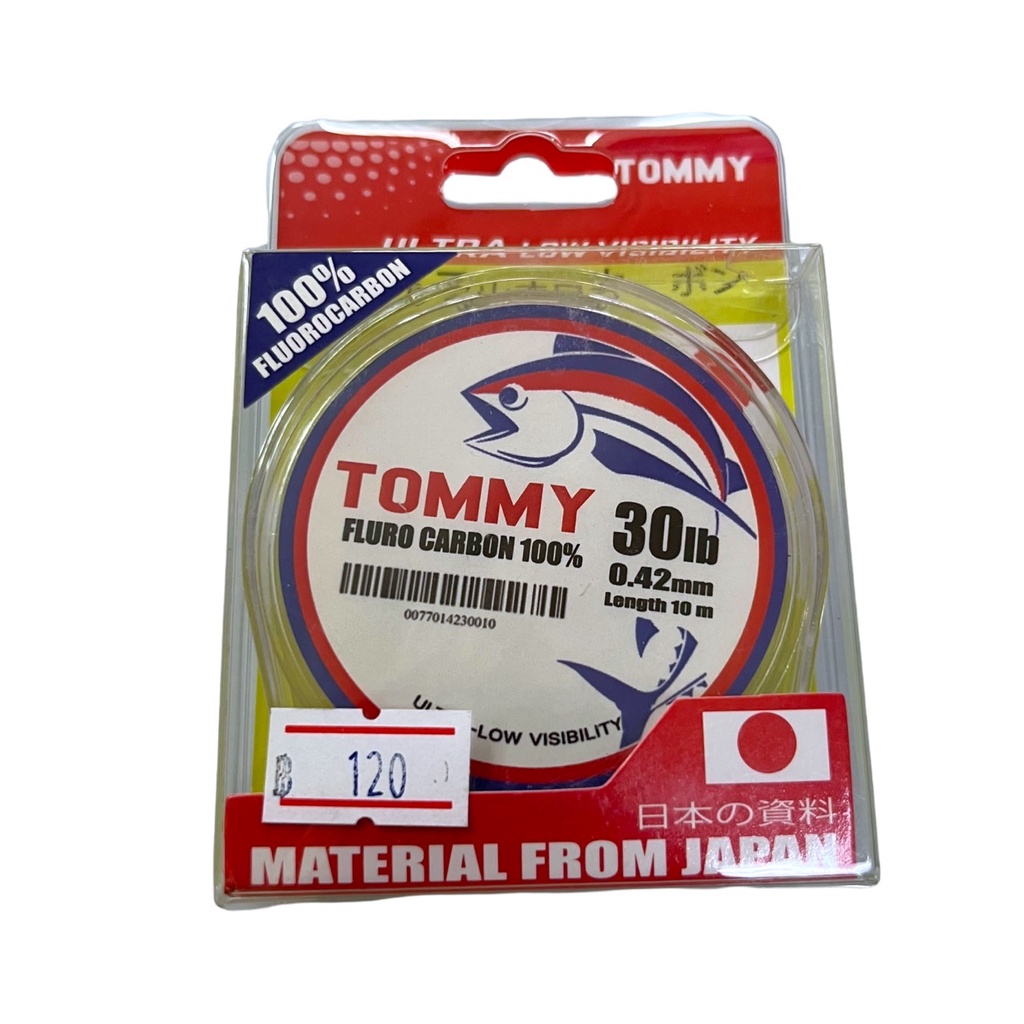 TOMMY Fluoro Carbon 100% Leader อุปกรณ์ตกปลา สายช็อคลีด สายหน้า VP-0116 | Shopee Thailand