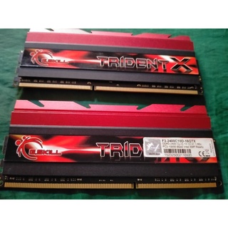 แรมคอม RAM PC DDR3 G.SKILL TRIDENT X 16GB (2X8GB) BUS 2400 ขายเป็นชุด 1 ...
