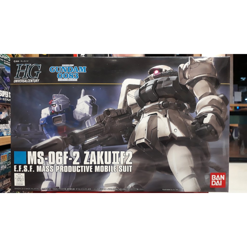 HGUC 1/144 107 MS-06F-2 Zaku II Type F2 (EARTH FEDERATION TYPE) | Shopee Thailand