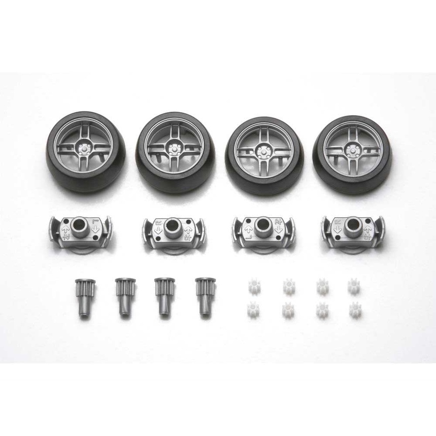 TAMIYA 15387 Jr Lg Dia One-Way Wheels Offset Tread Tires | Shopee Thailand