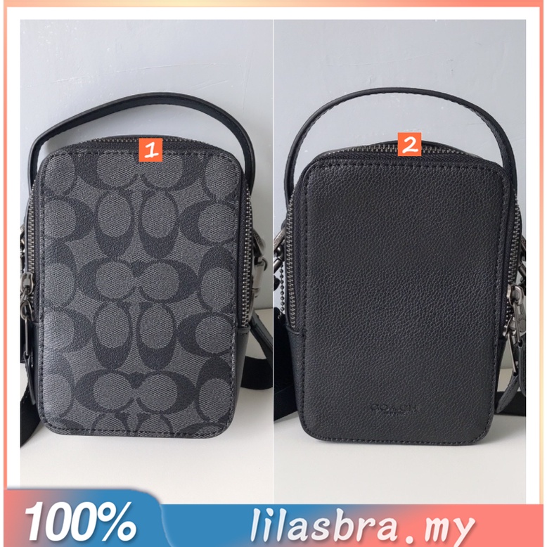ลิลี่ แคนาดา ช้อปปิ้ง Coach C3147 C3146 ที่จับด้านบนหนังลายเซ็นผ้าใบ ...